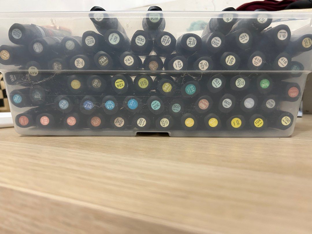 Kurecolor Alcohol Markers Take All x64, Hobbies & Toys, Stationary ...