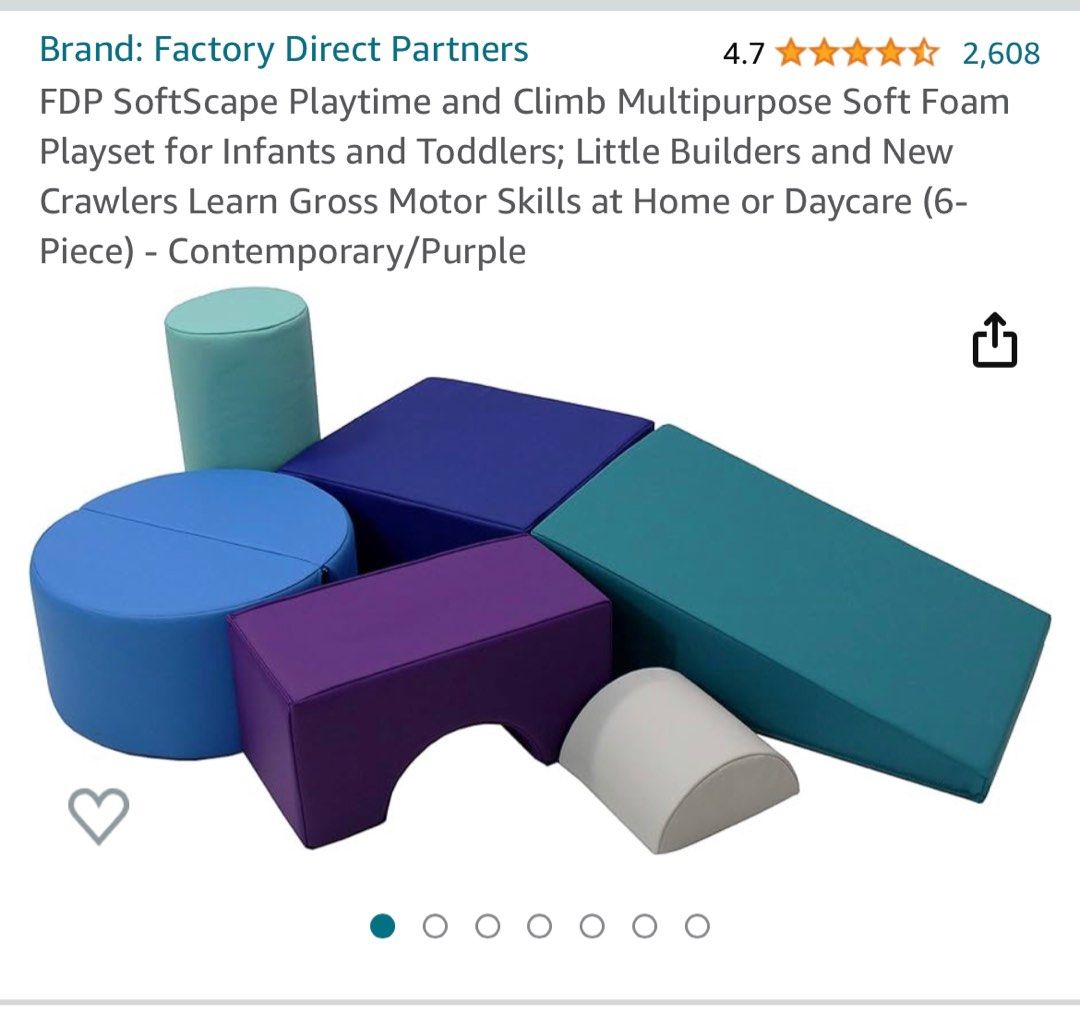 Large Foam Play Gym Blocks, Babies & Kids, Infant Playtime on Carousell