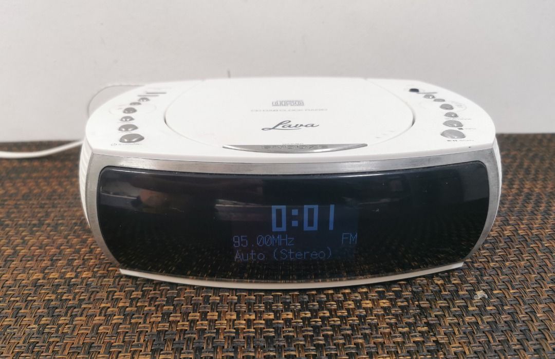 Lava DAB + clock radio with double alarm function and CD player, Audio ...