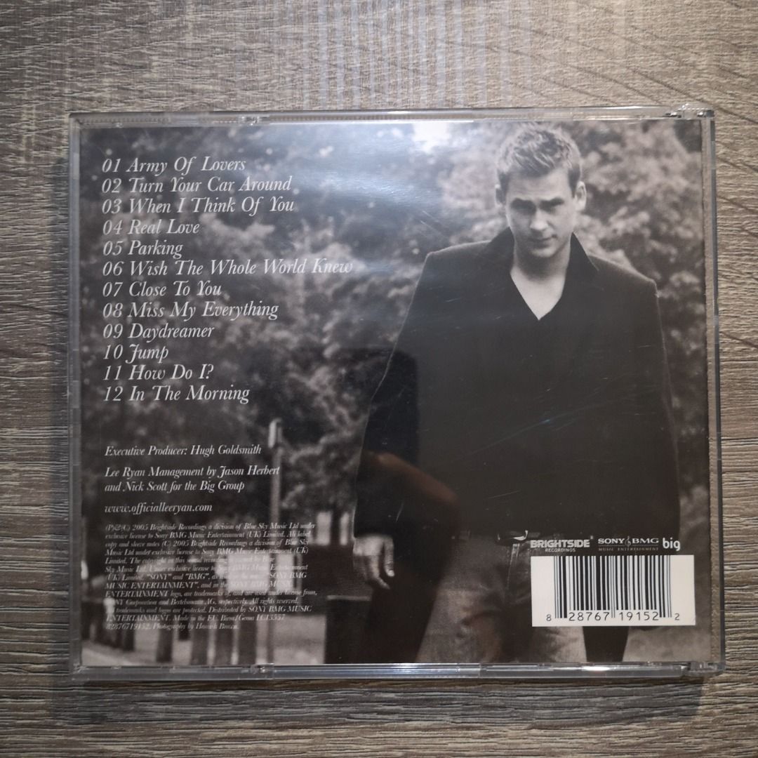 Lee Ryan CD, Hobbies & Toys, Music & Media, CDs & DVDs on Carousell