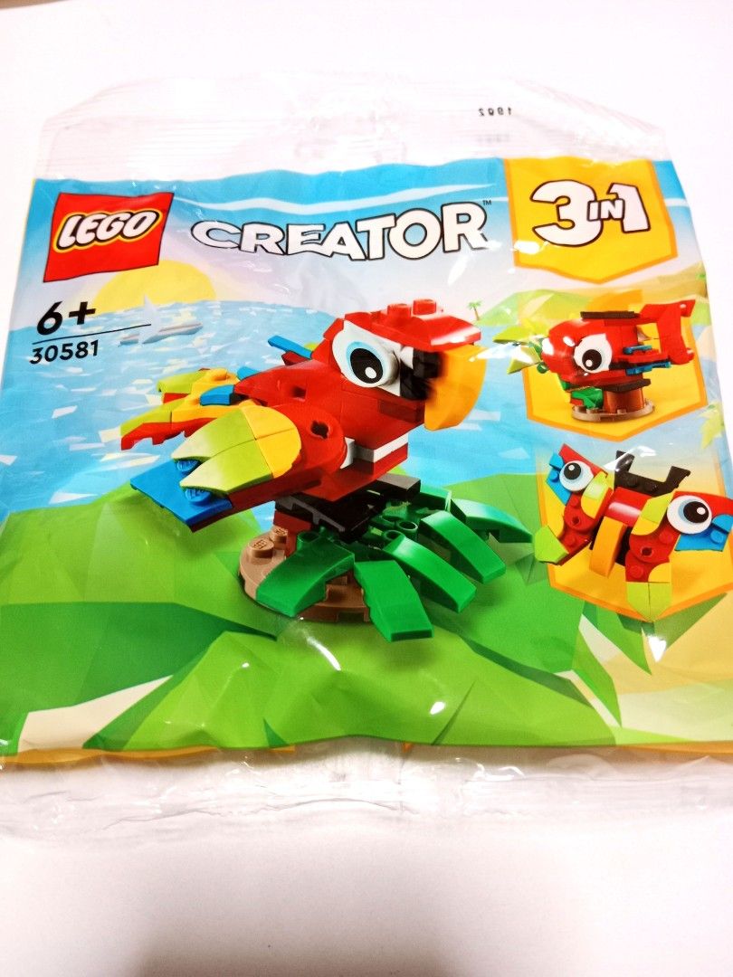 Lego 30581 - Tropical Parrot, Hobbies & Toys, Toys & Games on Carousell