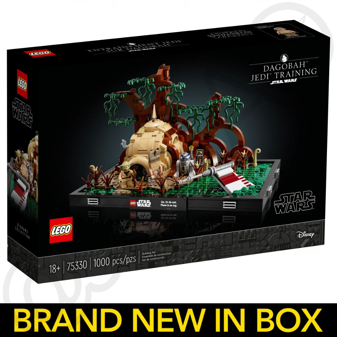 LEGO 75330 Star Wars Dagobah Jedi Training Diorama (Tags: Yoda, Luke ...