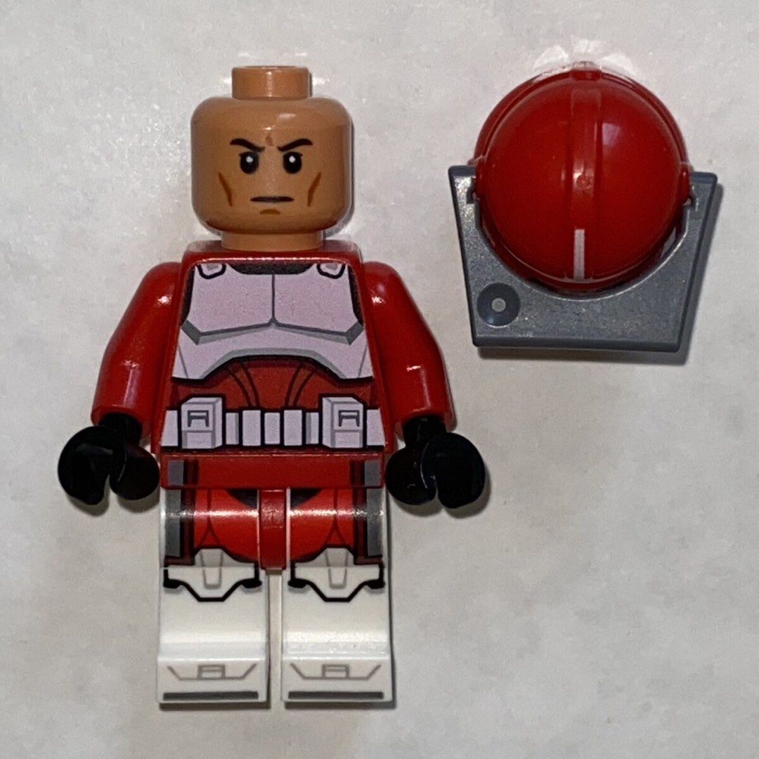 LEGO Commander Fox Minifigure Star Wars Coruscant Guard Gunship 75354 ...