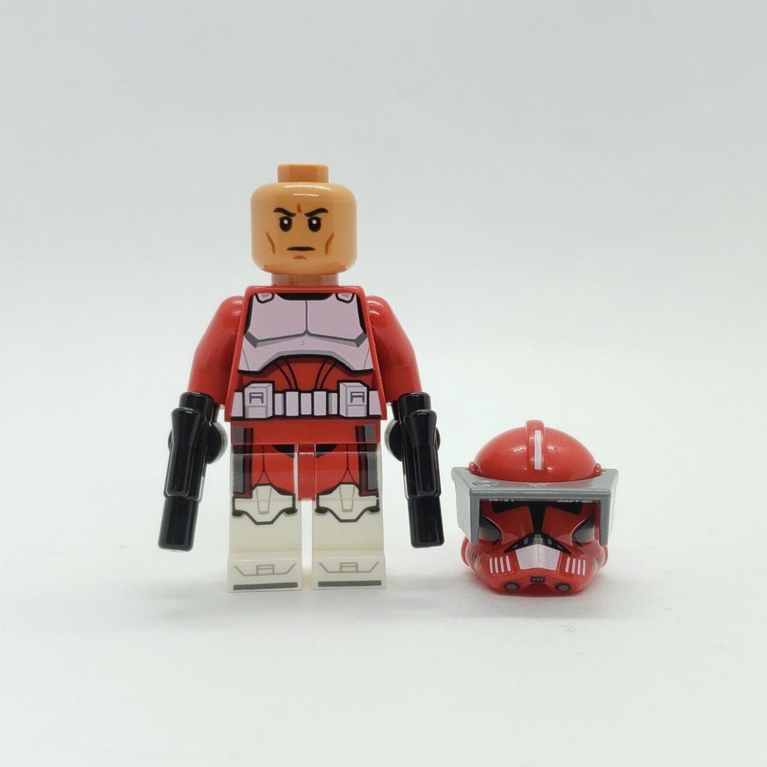 LEGO Commander Fox Minifigure Star Wars Coruscant Guard Gunship 75354 ...