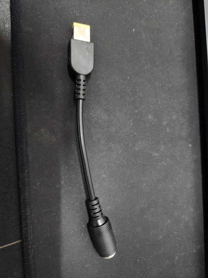 Lenovo ThinkPad Round to Slim-Tip Adapter, Computers & Tech, Laptops ...