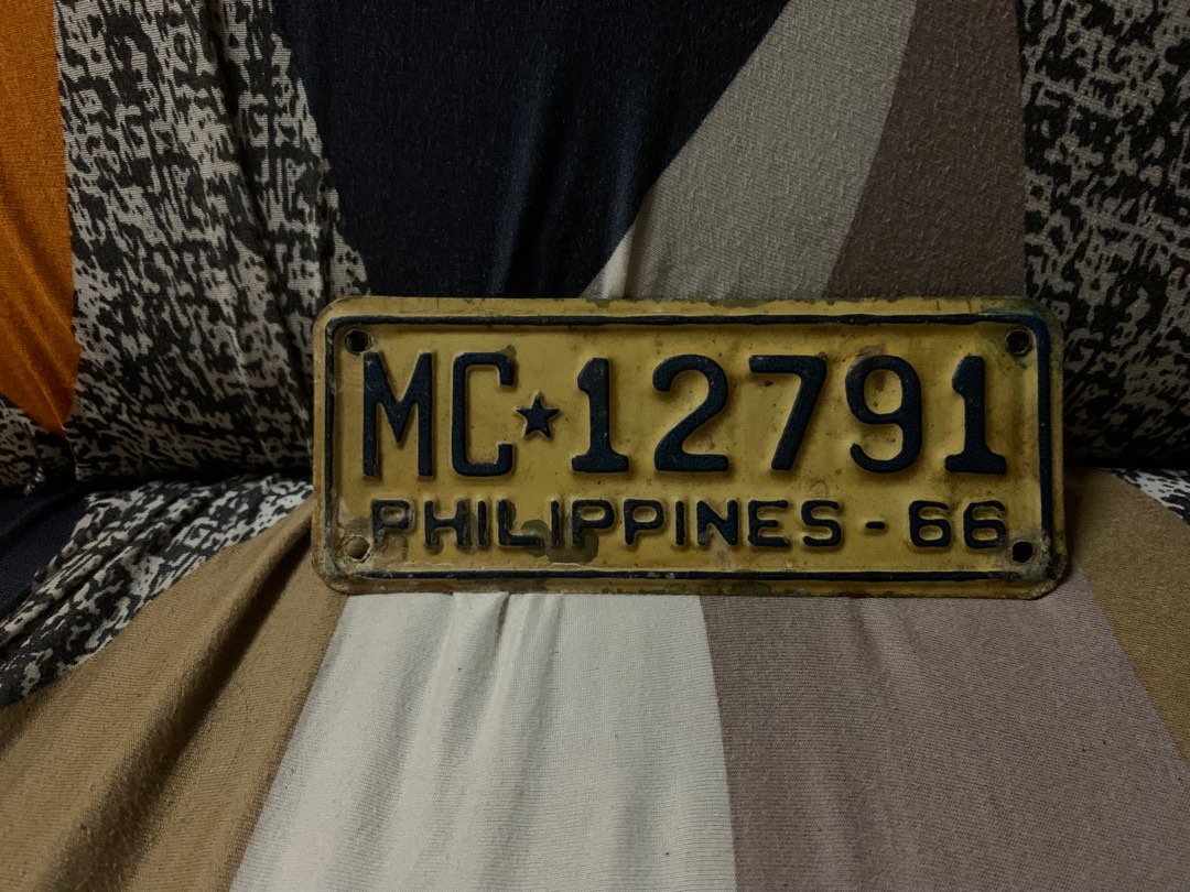 LICENSE PLATE, Hobbies & Toys, Memorabilia & Collectibles, Vintage ...