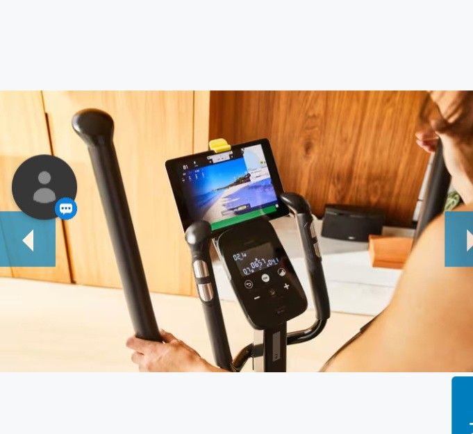 Lightly used 2-year old elliptical/Cross trainer machine (female owner ...