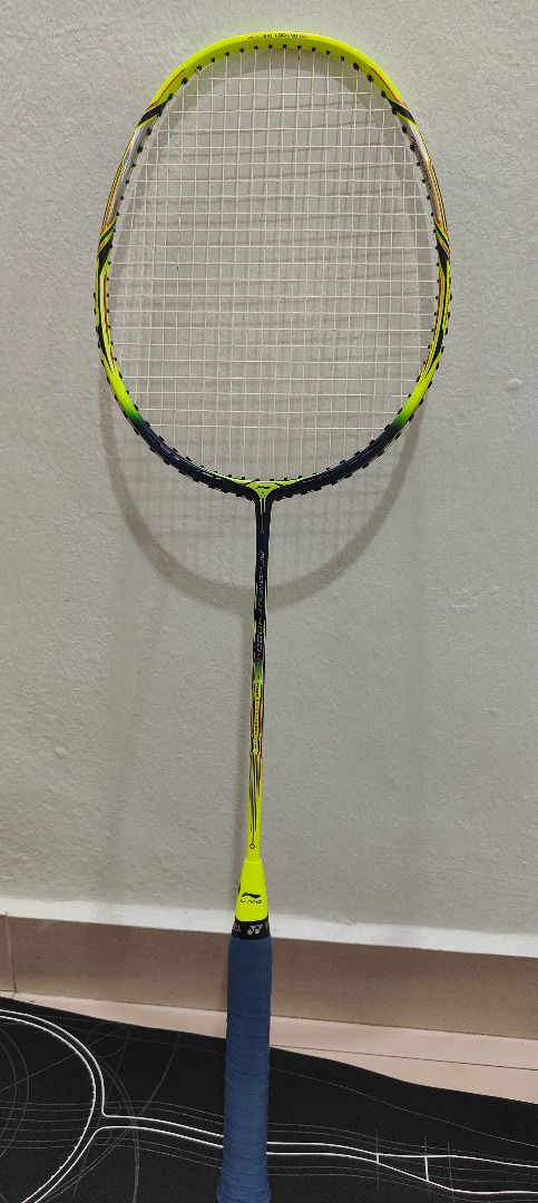 LI-NING AERONAUT 9000D BLUE GREEN, Sports Equipment, Sports & Games ...