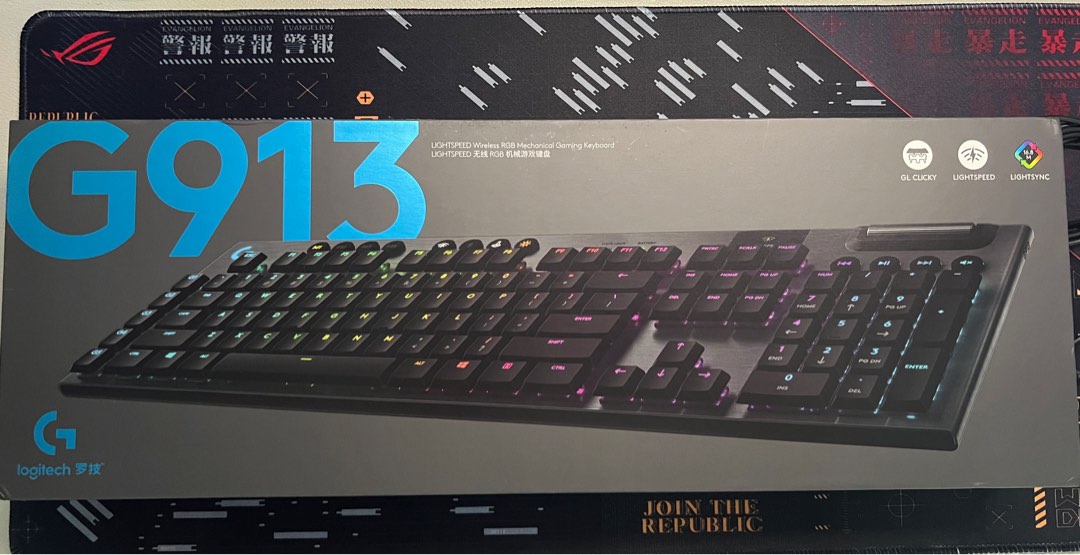 Logitech G913 Keyboard Computers And Tech Parts And Accessories Computer Keyboard On Carousell