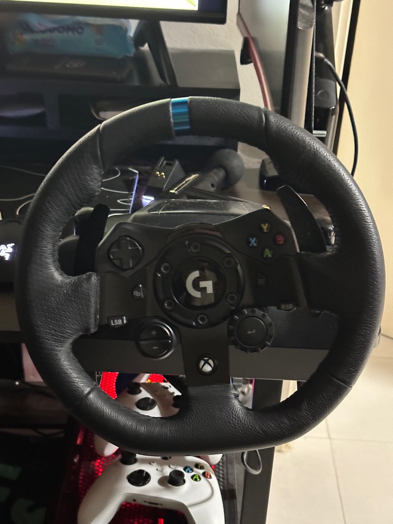 Logitech G923 Xbox Wheel, Video Gaming, Gaming Accessories, Controllers ...