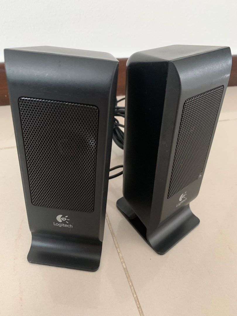 Logitech speaker (S100-Black), Audio, Soundbars, Speakers & Amplifiers on Carousell