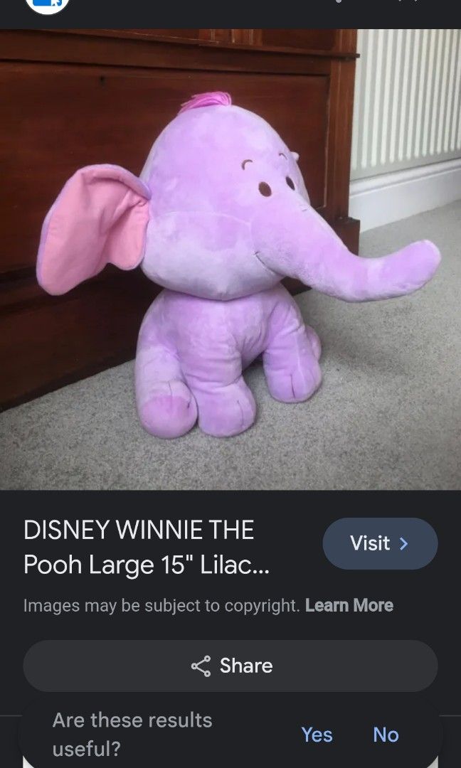 LUMPY DISNEY WINNIE THE POOH (LARGE), Hobbies & Toys, Toys & Games on ...