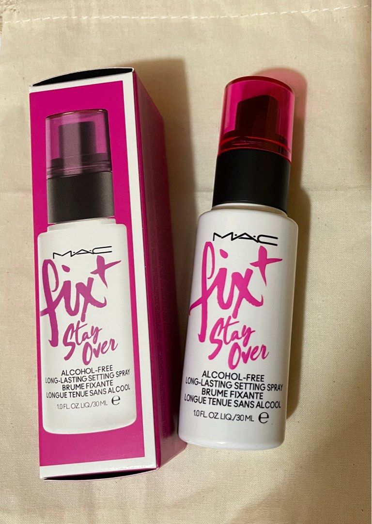 Mac Cosmetics fix+ Stay Over Alcohol Free Long lasting setting spray ...