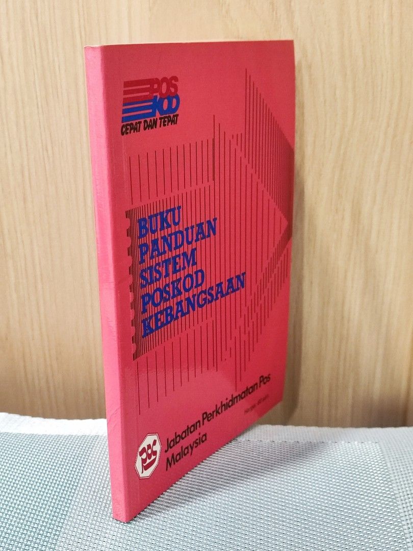 (MAL) Buku Panduan Sistem Poskod Kebangsaan, Hobbies & Toys, Books ...