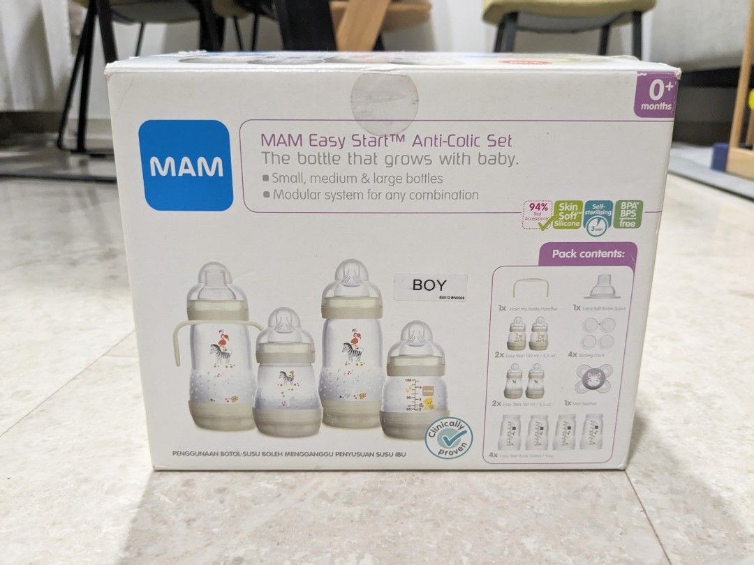MAM Baby Bottles, Babies & Kids, Nursing & Feeding, Breastfeeding & Bottle Feeding on Carousell
