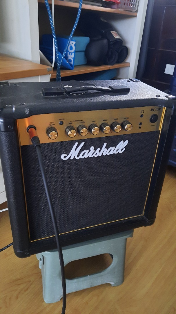 Marshall Gold MG15R - Versatile Solid State Practice Amp, Hobbies ...