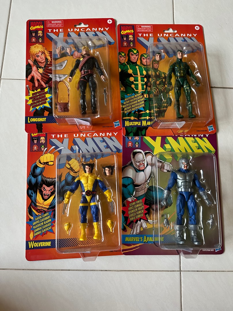Marvel Legends Retro card set Xmen, Hobbies & Toys, Toys & Games on ...
