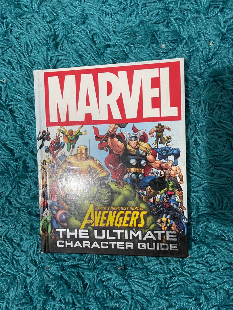 Marvel The Ultimate Character Guide Hardcover Alan Cowsill # ...