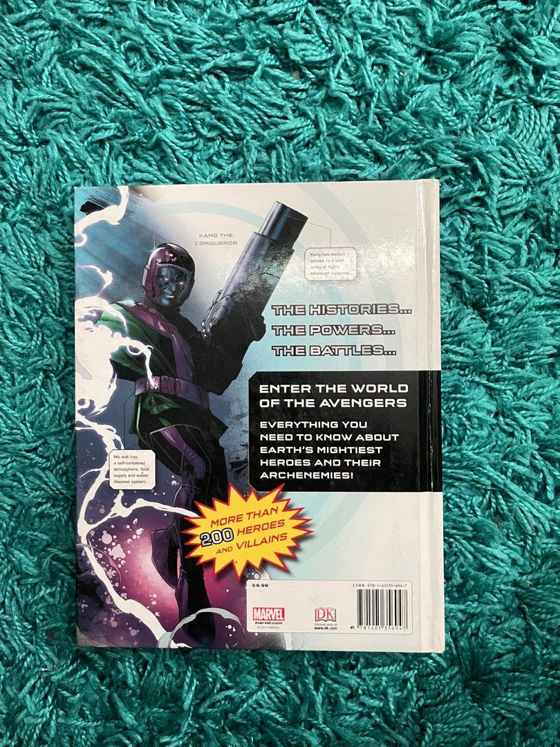 Marvel The Ultimate Character Guide Hardcover Alan Cowsill # ...