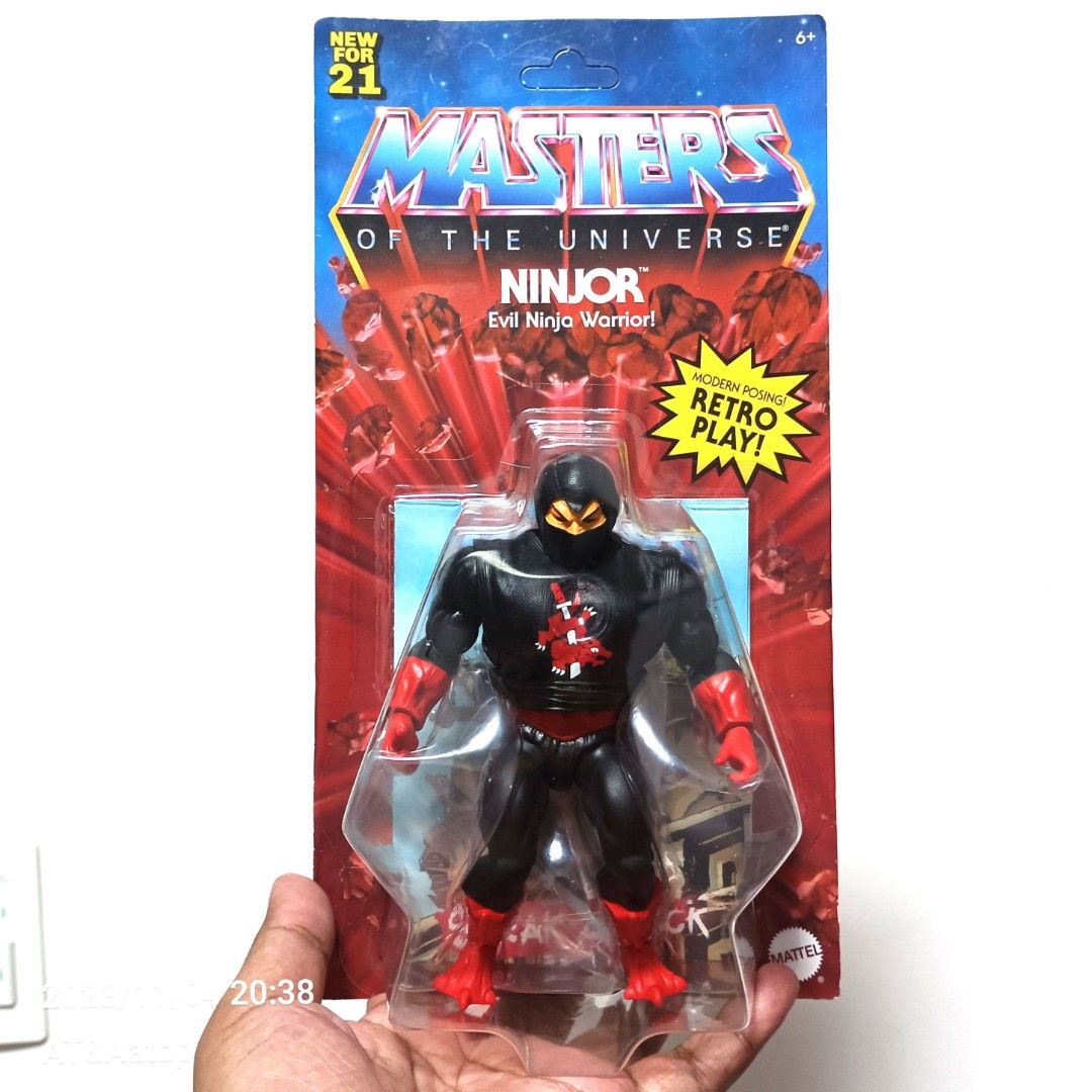 2021 He-Man MotU NINJOR Evil Ninja Warrior! action figure, Hobbies ...