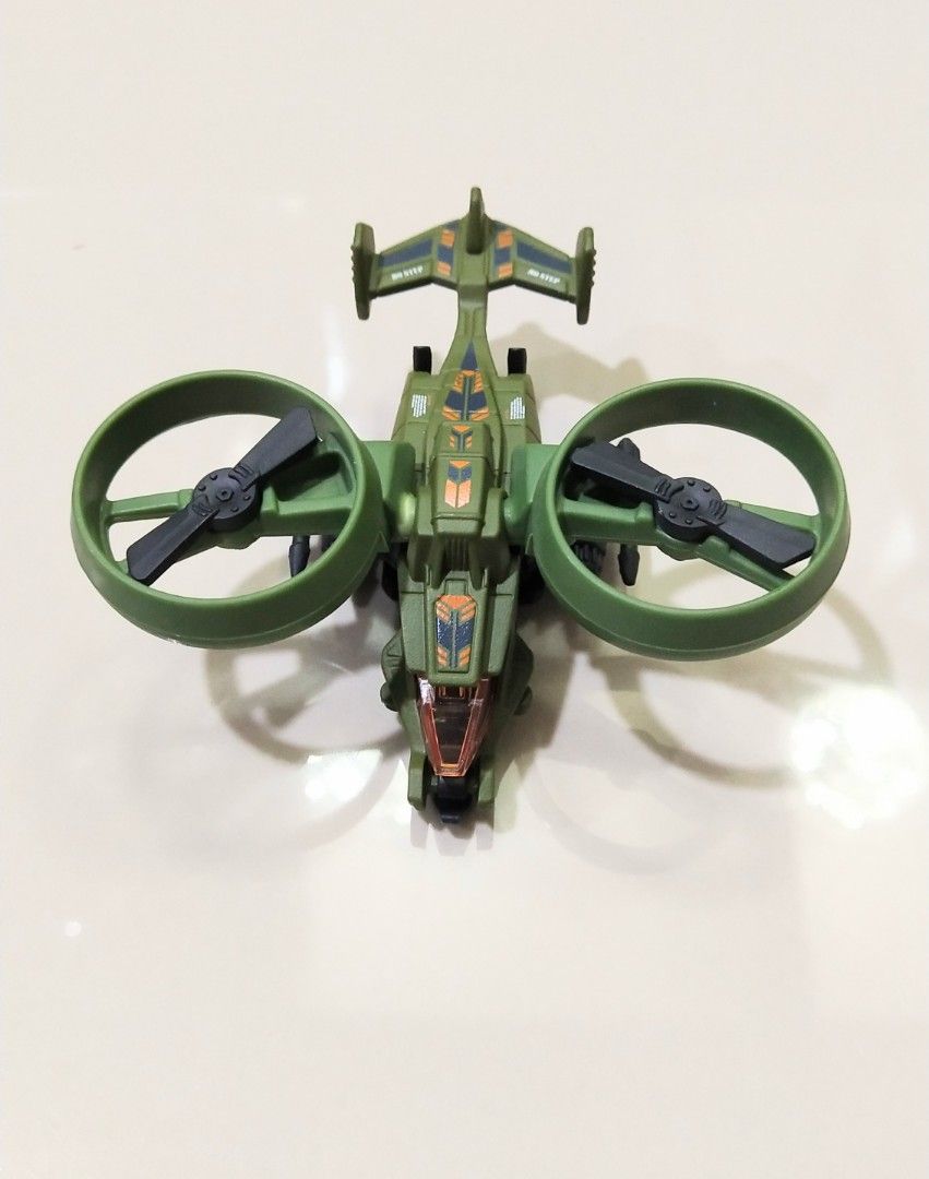 Matchbox Military Helicopter Avatar Style with adjustable rotor fan ...