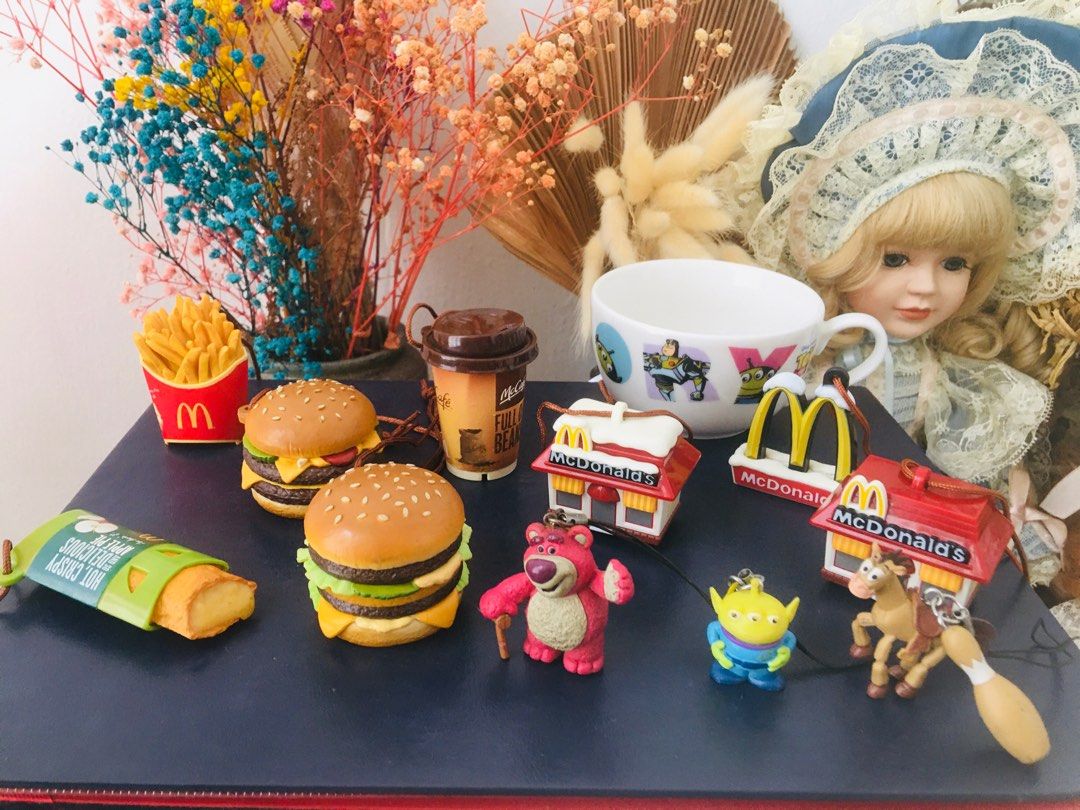 Mcdonalds Burger Miniature & Toys story, Hobbies & Toys, Collectibles ...