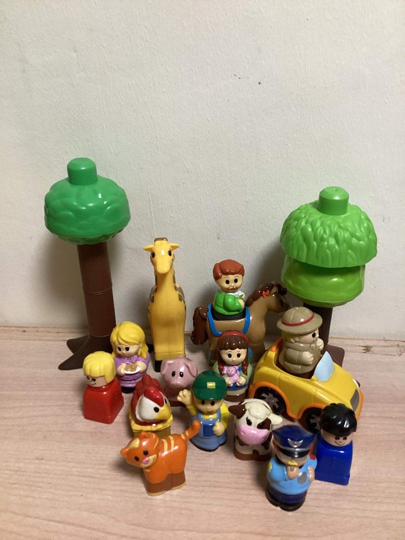 Mega block set (Train, Farm, Little Mermaid, assorted), Hobbies & Toys ...