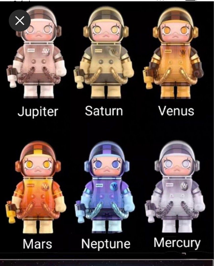 Mega space Molly 400% planet series, Hobbies & Toys, Toys & Games on Carousell