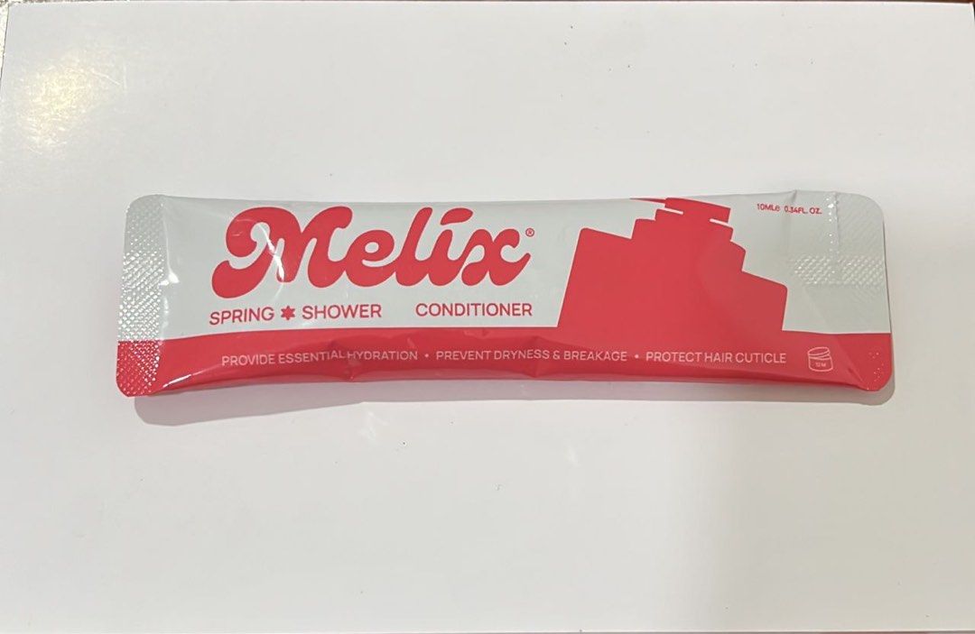 Melix new 10ml sachet travel pack (shampoo/conditioner), Beauty ...