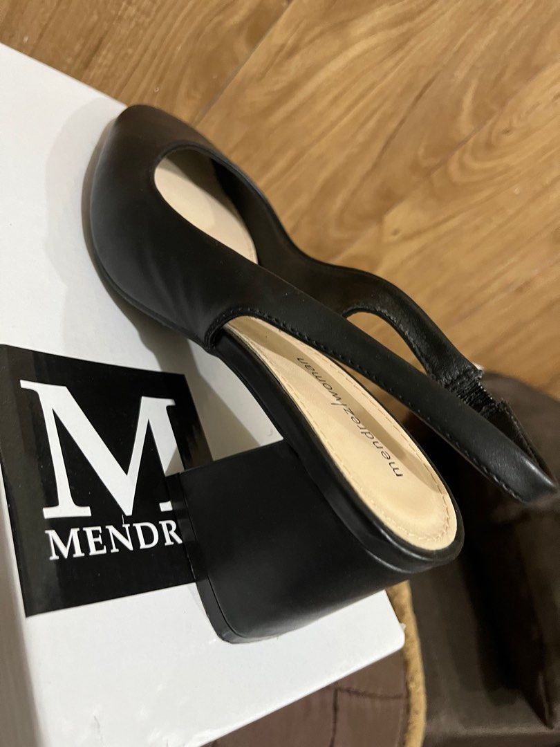 Mendrez Black Heels, Women's Fashion, Footwear, Heels on Carousell