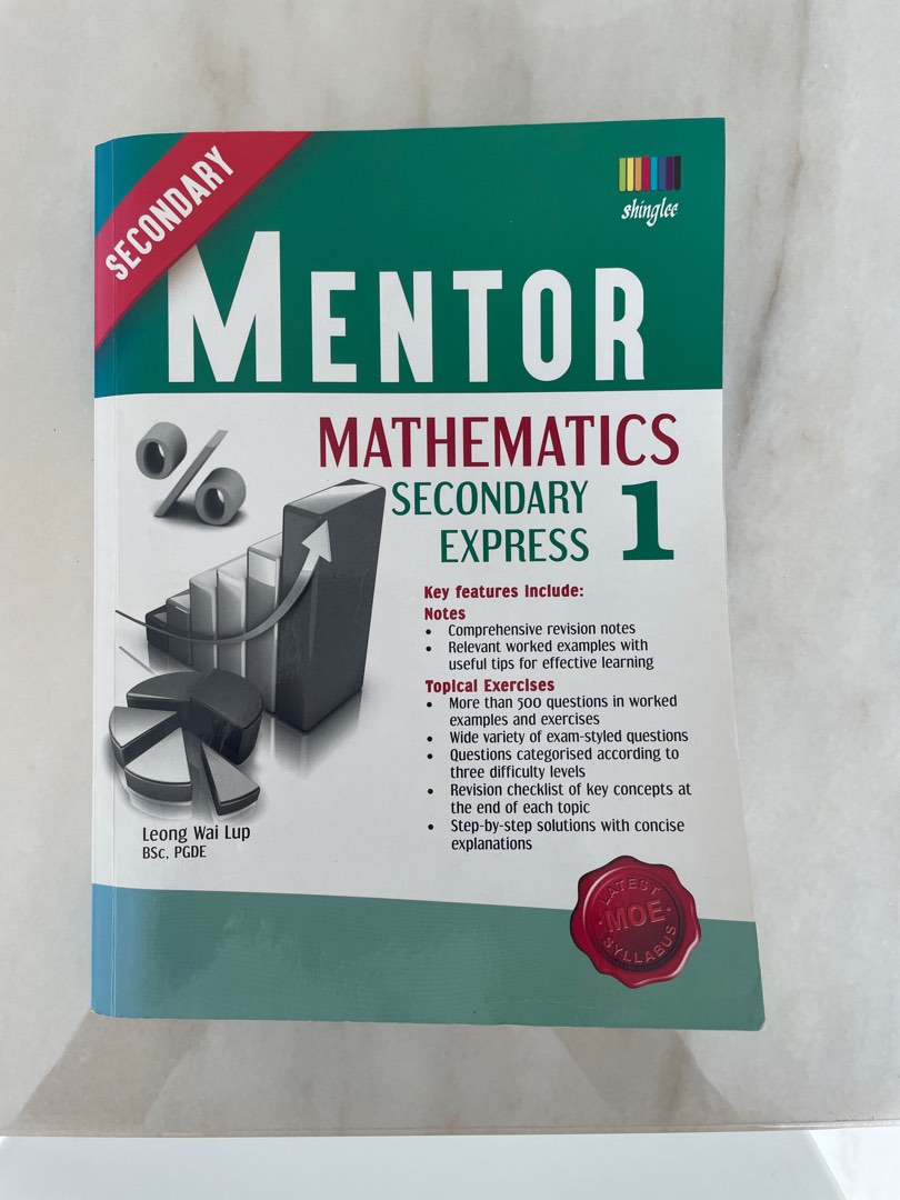 Mentor Mathematics Sec 1 Express, Hobbies & Toys, Books & Magazines ...