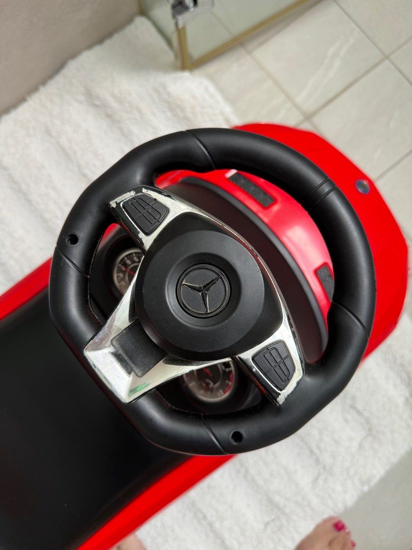 Mercedes Toy Car Ride-on, Hobbies & Toys, Toys & Games on Carousell
