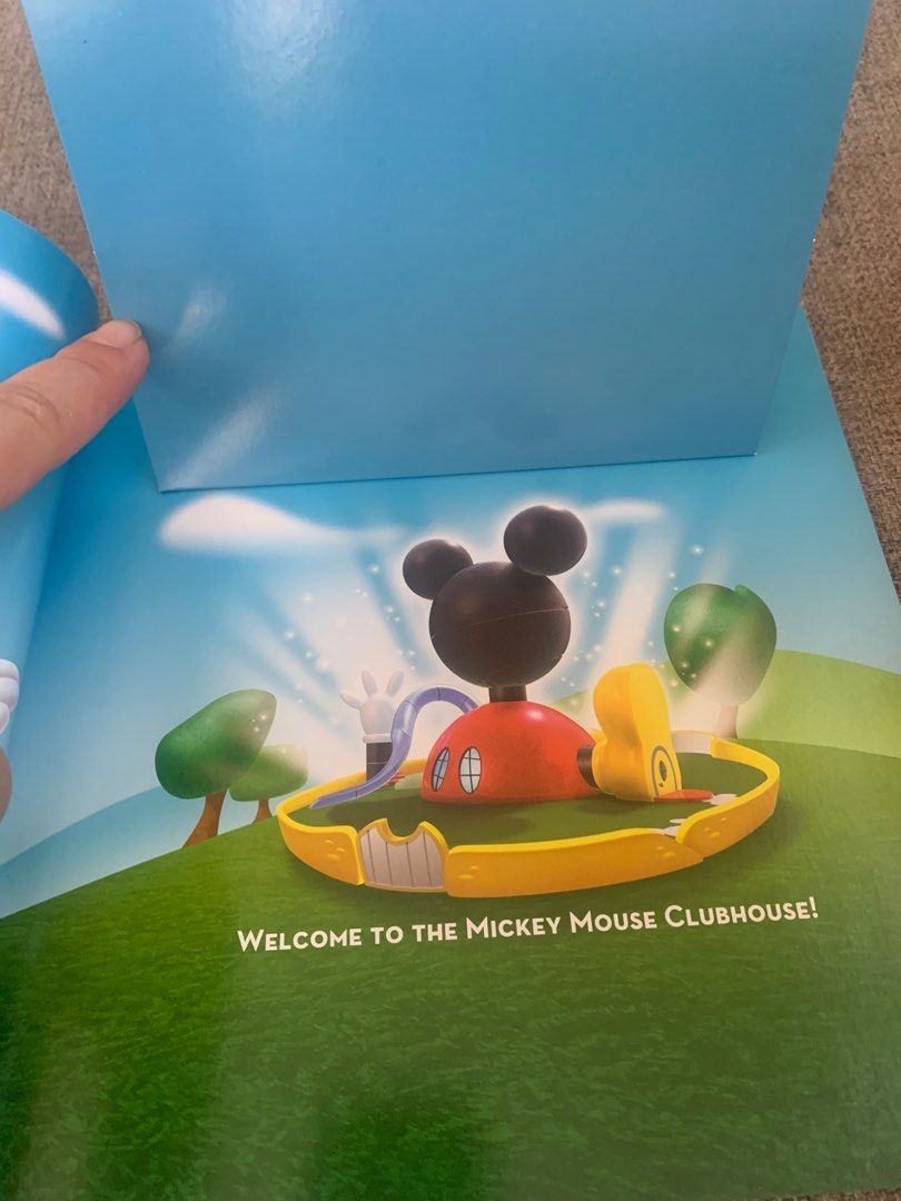 Mickey mouse clubhouse lift the flap book, Hobbies & Toys, Books ...