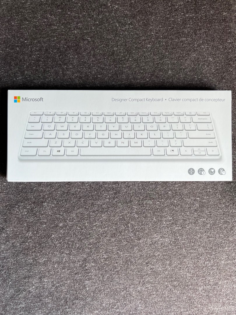 Microsoft Designer Compact Keyboard, 電腦＆科技, 電腦周邊及配件, 電腦鍵盤及相關產品 - Carousell