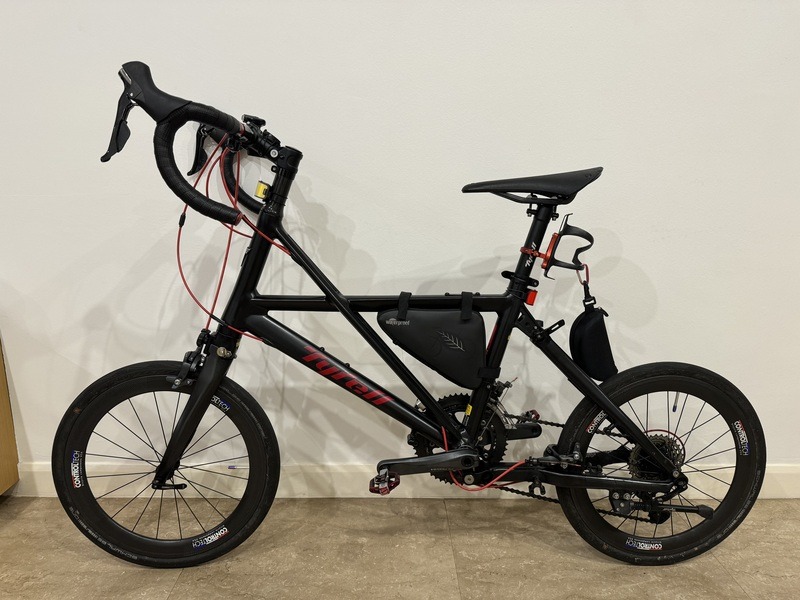 Mini-Velo Tyrell FSX with Carbon ControlTech Rims and ControlTech Drop ...