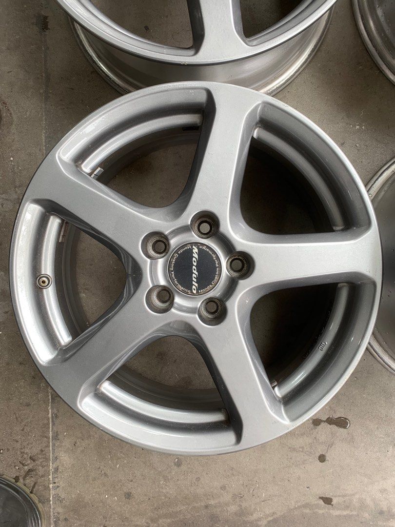 Modulo, Enkei rim, Car Accessories, Tyres & Rims on Carousell