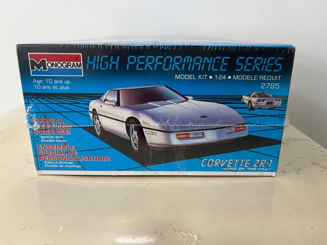Monogram 1/24 Chevrolet Corvette ZR1 Model Kit, Hobbies & Toys, Toys ...