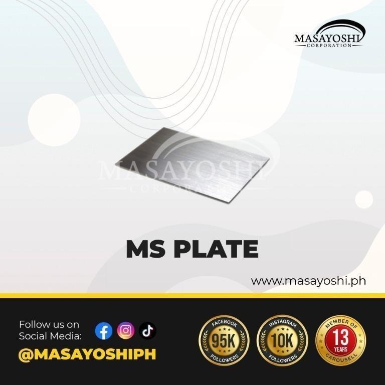 MS Plate 200mm x 8ft x 5mmT | MS Plate | Plates | Metal Plates | Mild ...