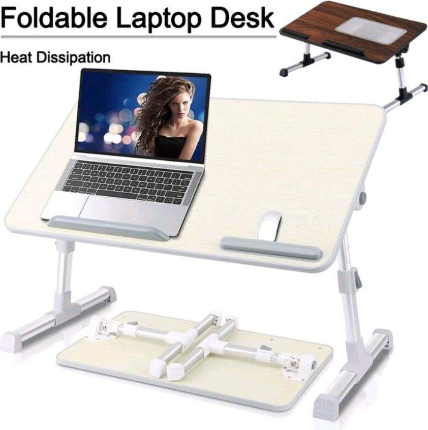Multi purpose foldable laptop table / bed table, Furniture & Home ...