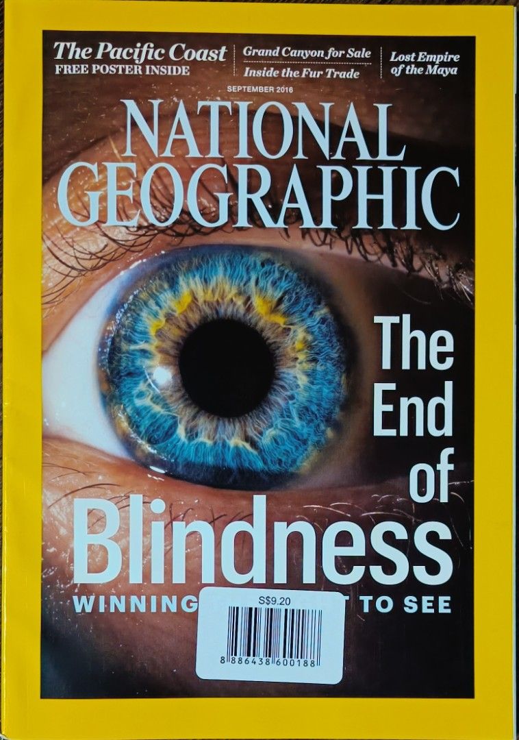 National Geographic 'The End of Blindness', Hobbies & Toys, Books ...