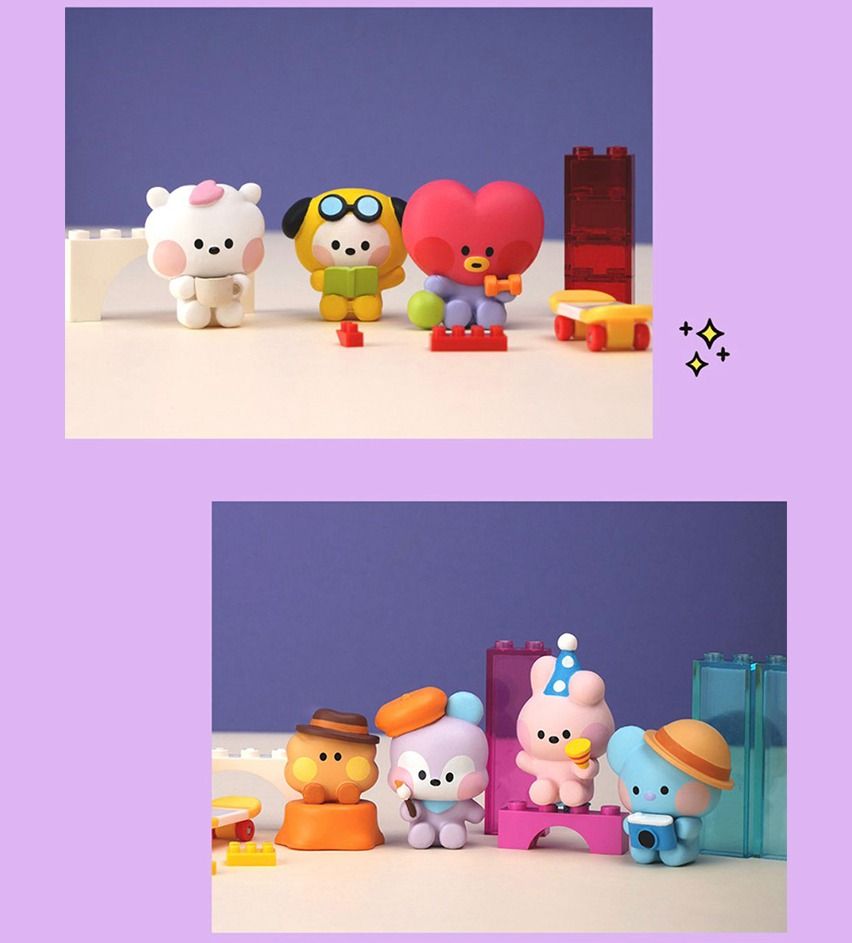 NEW BT21 x Royche Minini Monitor Figure ( bts koya rj shooky mang chimmy tata cooky ) ), Hobbies ...