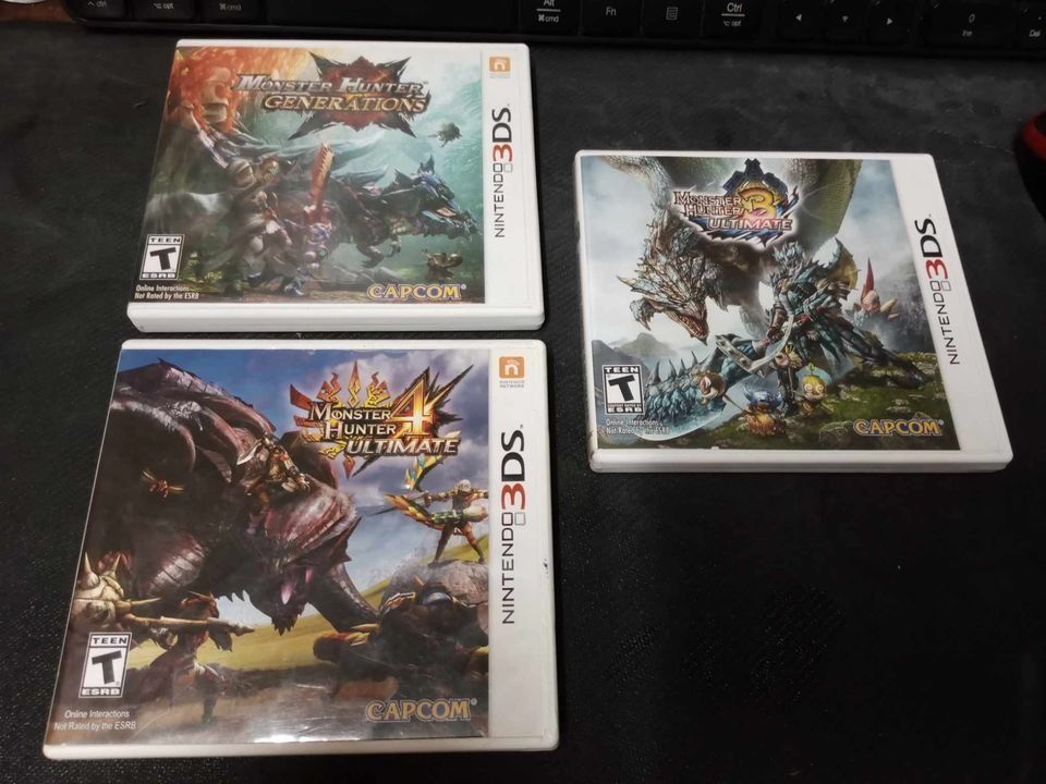 Nintendo 3DS Monster Hunter Package, Video Gaming, Video Games ...