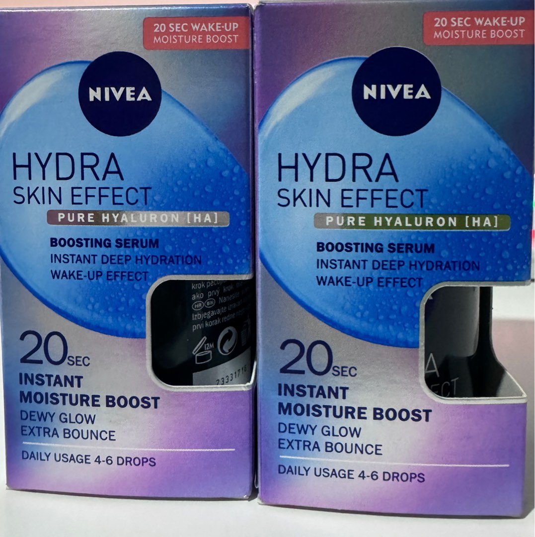 Nivea hydra skin effect boosting serum, Beauty & Personal Care, Face ...