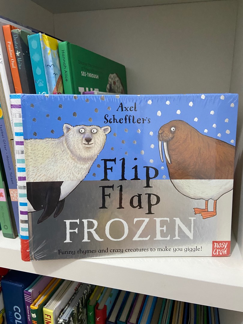 Nosy Crow - Flip Flap Frozen Book Buku Import, Buku & Alat Tulis, Buku ...