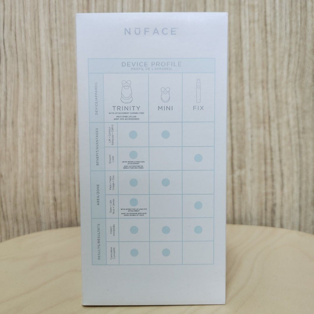 NuFace Mini Facial Toning Device (Microcurrent), Beauty & Personal Care ...