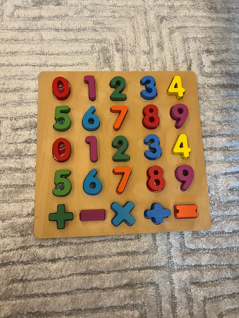 Numbers, Babies & Kids, Infant Playtime on Carousell