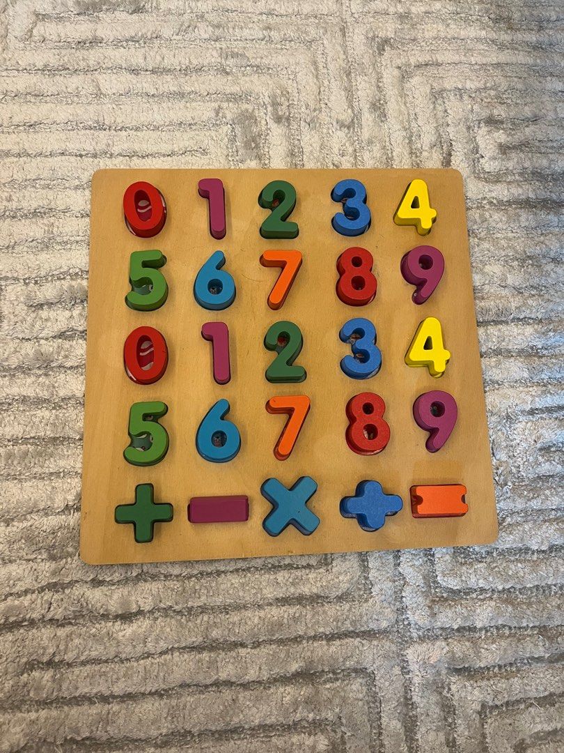 Numbers, Babies & Kids, Infant Playtime on Carousell