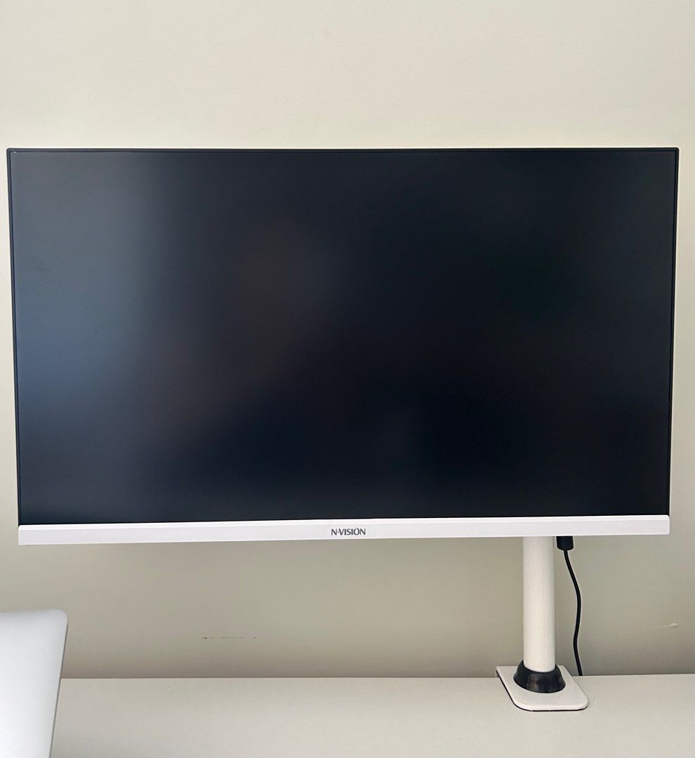 Nvision 24" White Gaming Monitor, Computers & Tech, Parts & Accessories ...