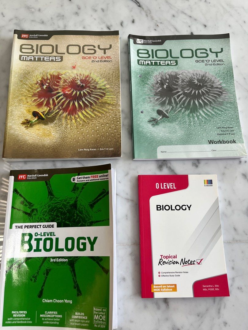 O level Biology textbooks, workbooks and guidebooks, Hobbies & Toys ...