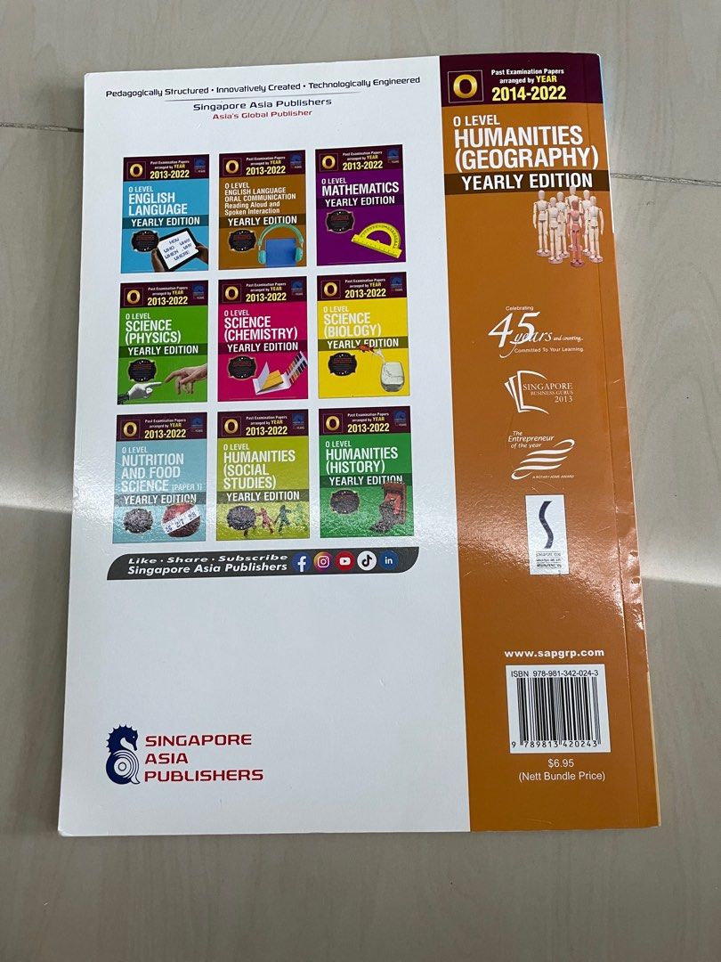 O Level TYS Geography ( Humanities), Hobbies & Toys, Stationery & Craft ...